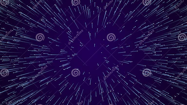 Hyper Jump. Abstract Geometric Background. Circular Geometric Pattern ...