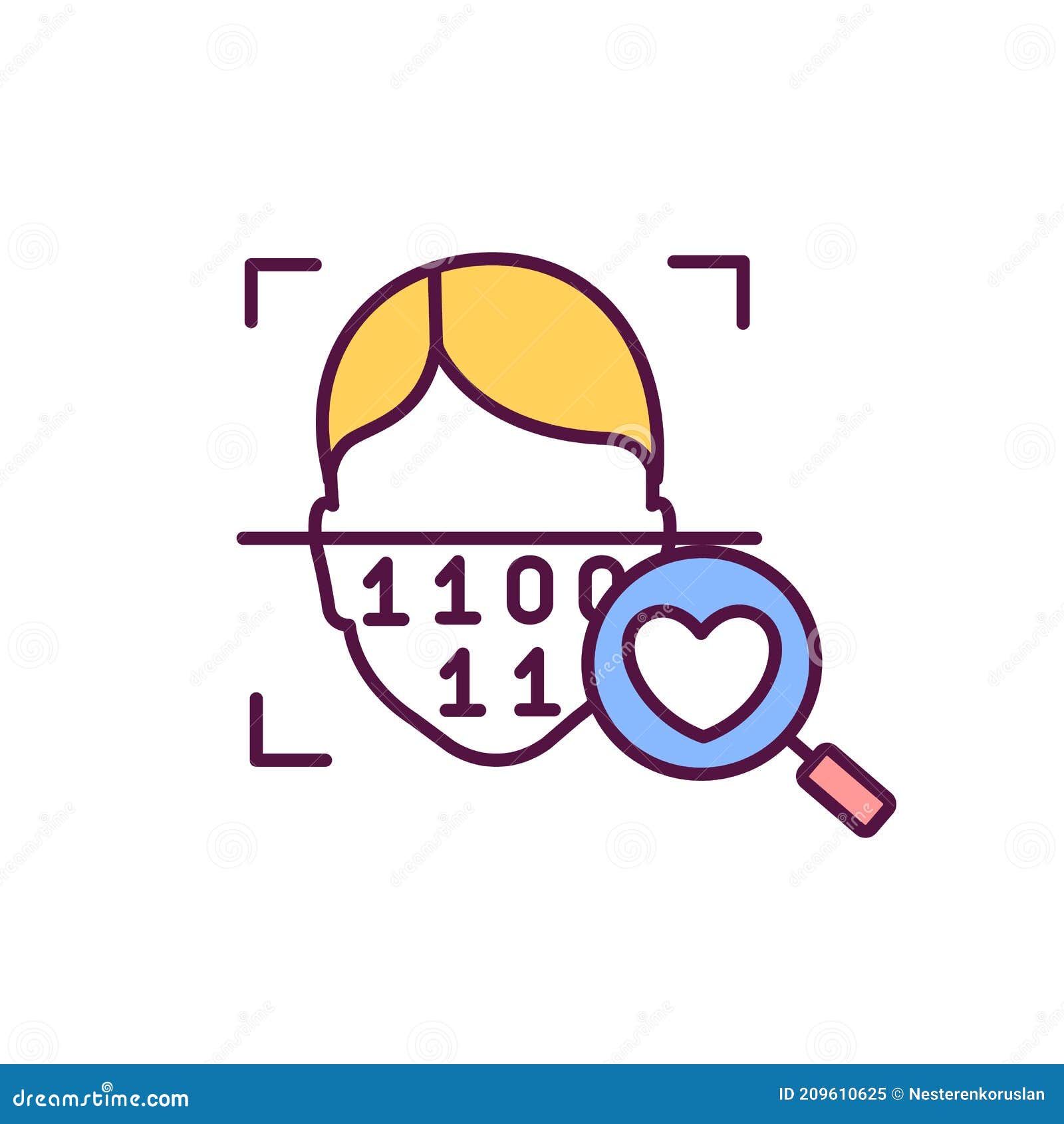 Personalization. Digital Marketing Concept Illustration, Flat Design ...