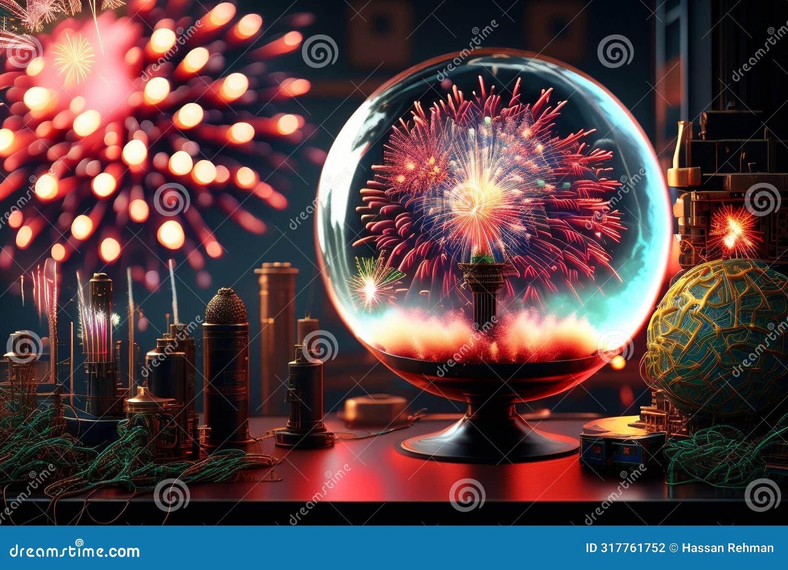 Hyper-realism, Ambient Occlusion, Light Defraction Stock Photo - Image ...