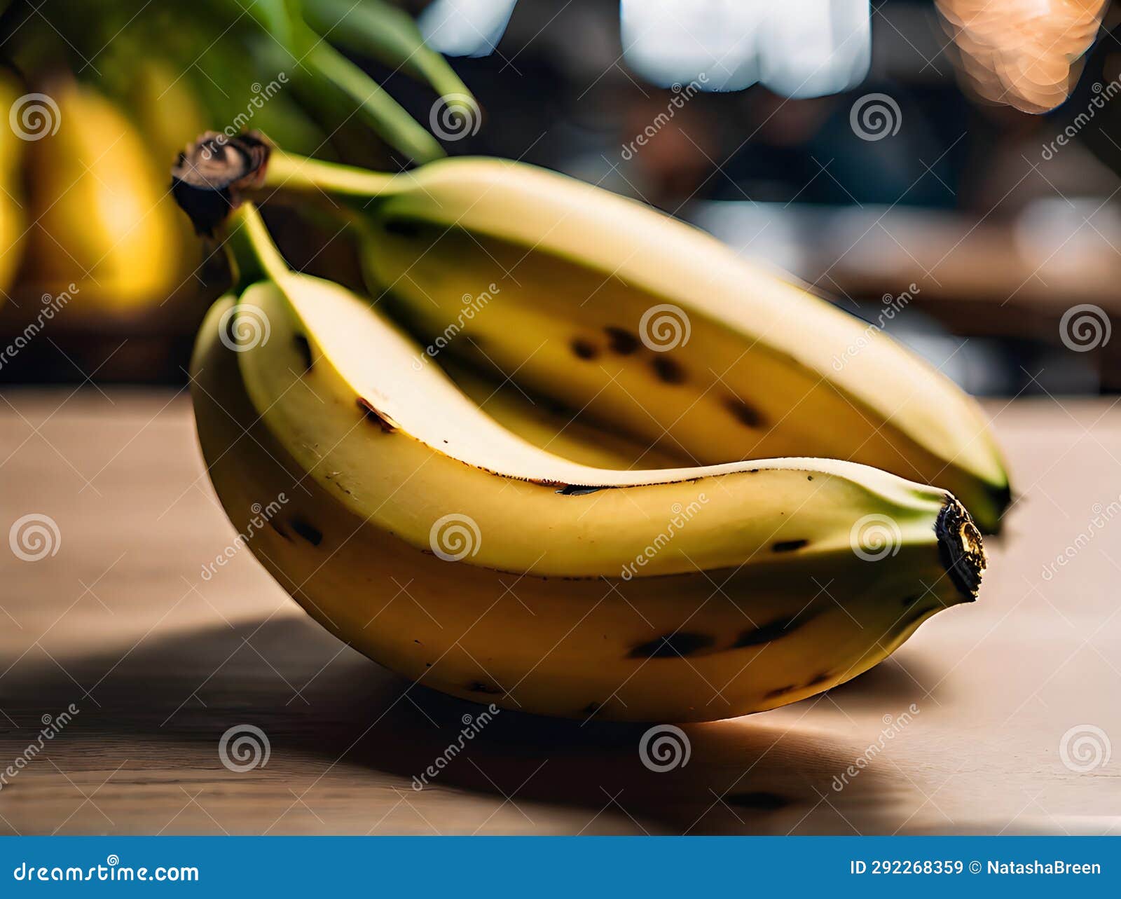 Hyper Realistic Bananas Extreme Closeup Neutral Stock Image - Image of ...