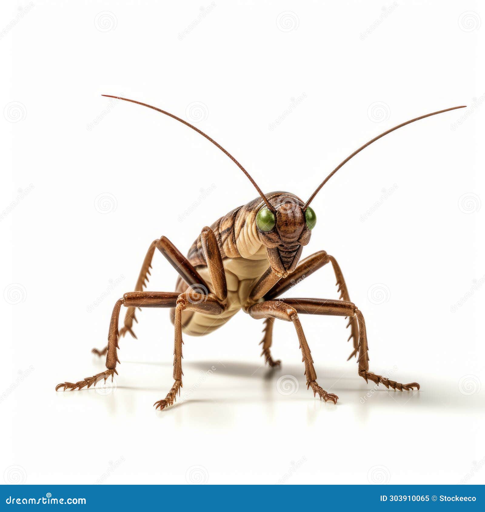 Hyper-realistic 3d Cricket: Quirky Characters in Sci-fi Style Stock ...