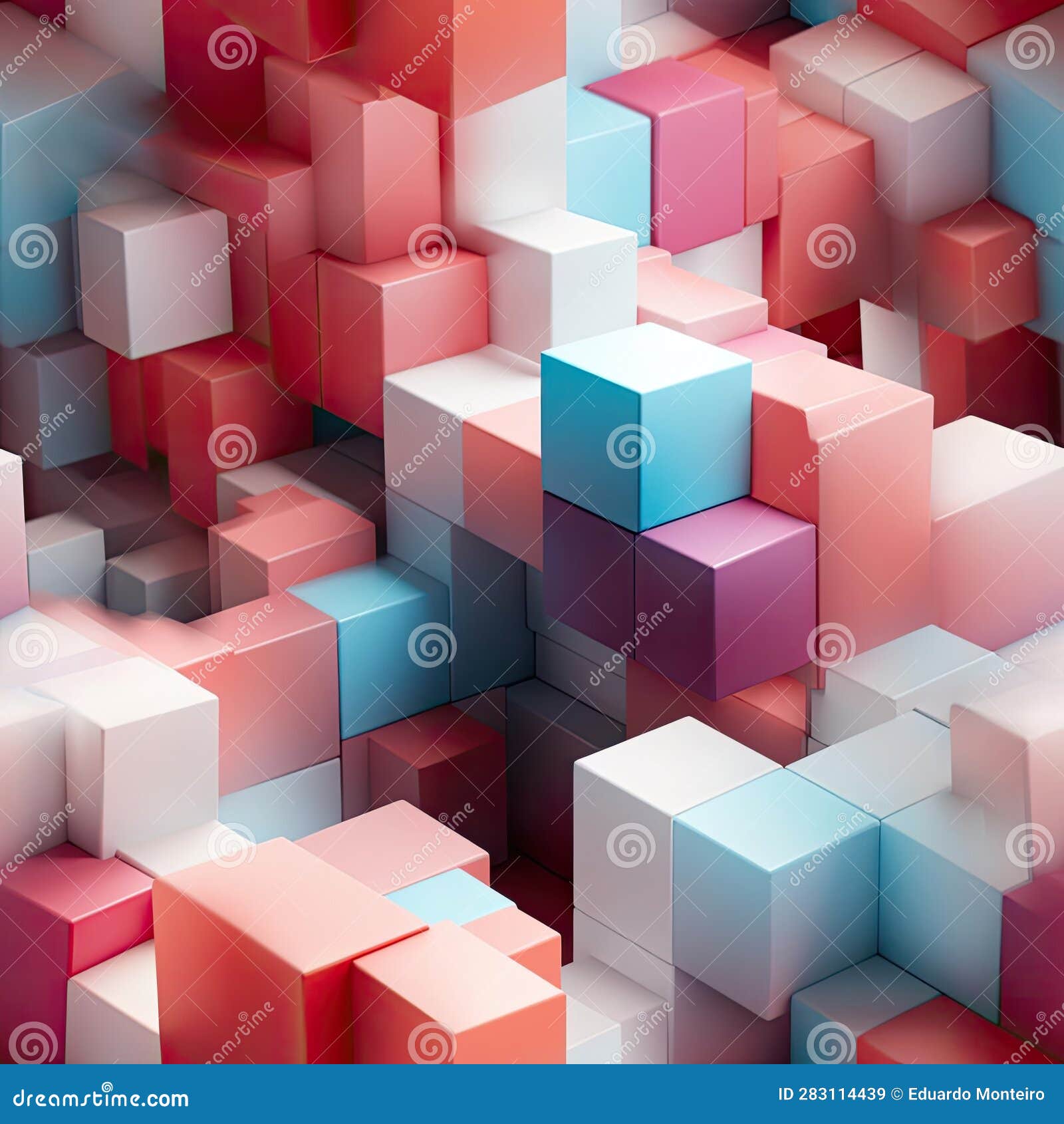 Hyper Cube Logo. Abstract Linear Tesseract Icon Vector Illustration ...