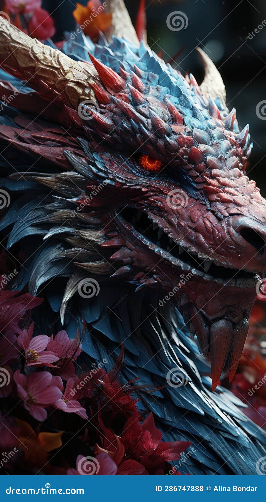 Hyper-realistic Dragonian Supermodel Wizard. Created with Generative AI ...