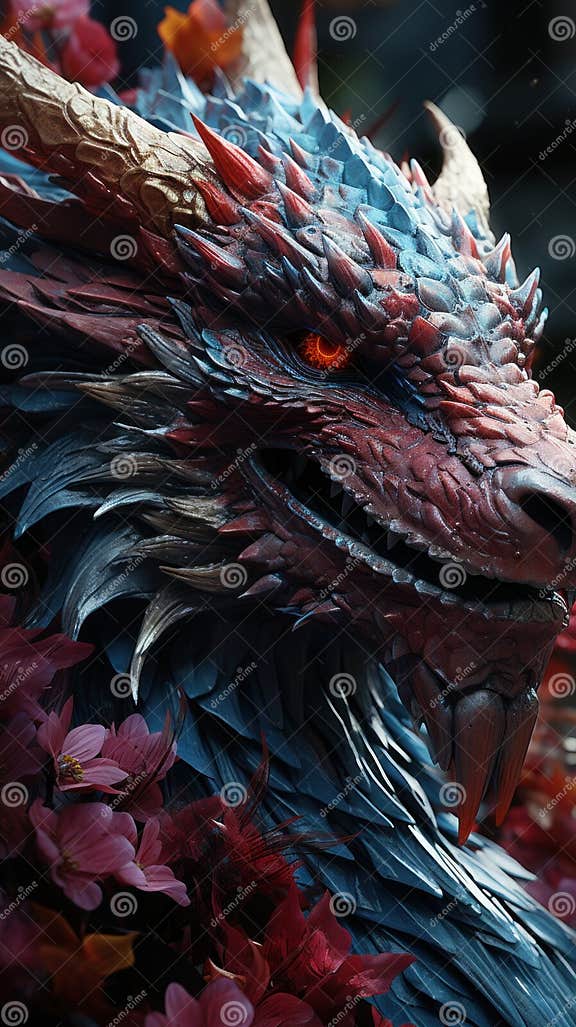 Hyper-realistic Dragonian Supermodel Wizard. Created with Generative AI ...