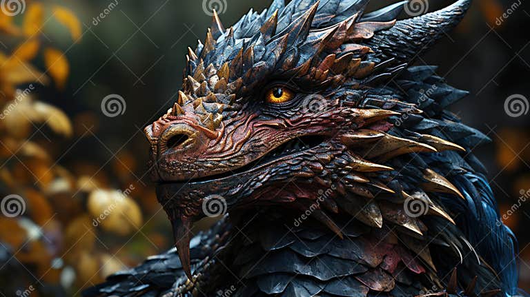 Hyper-realistic Dragonian Supermodel Wizard. Created with Generative AI ...