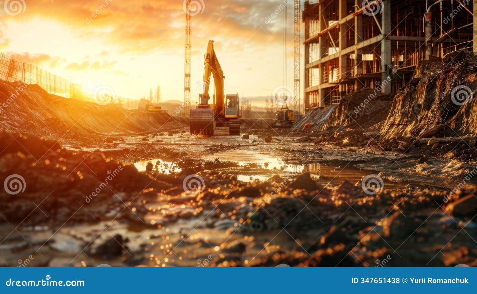 Realistic Ground Cracks. Fractures At Ground Level. Earthquake Ruptures ...