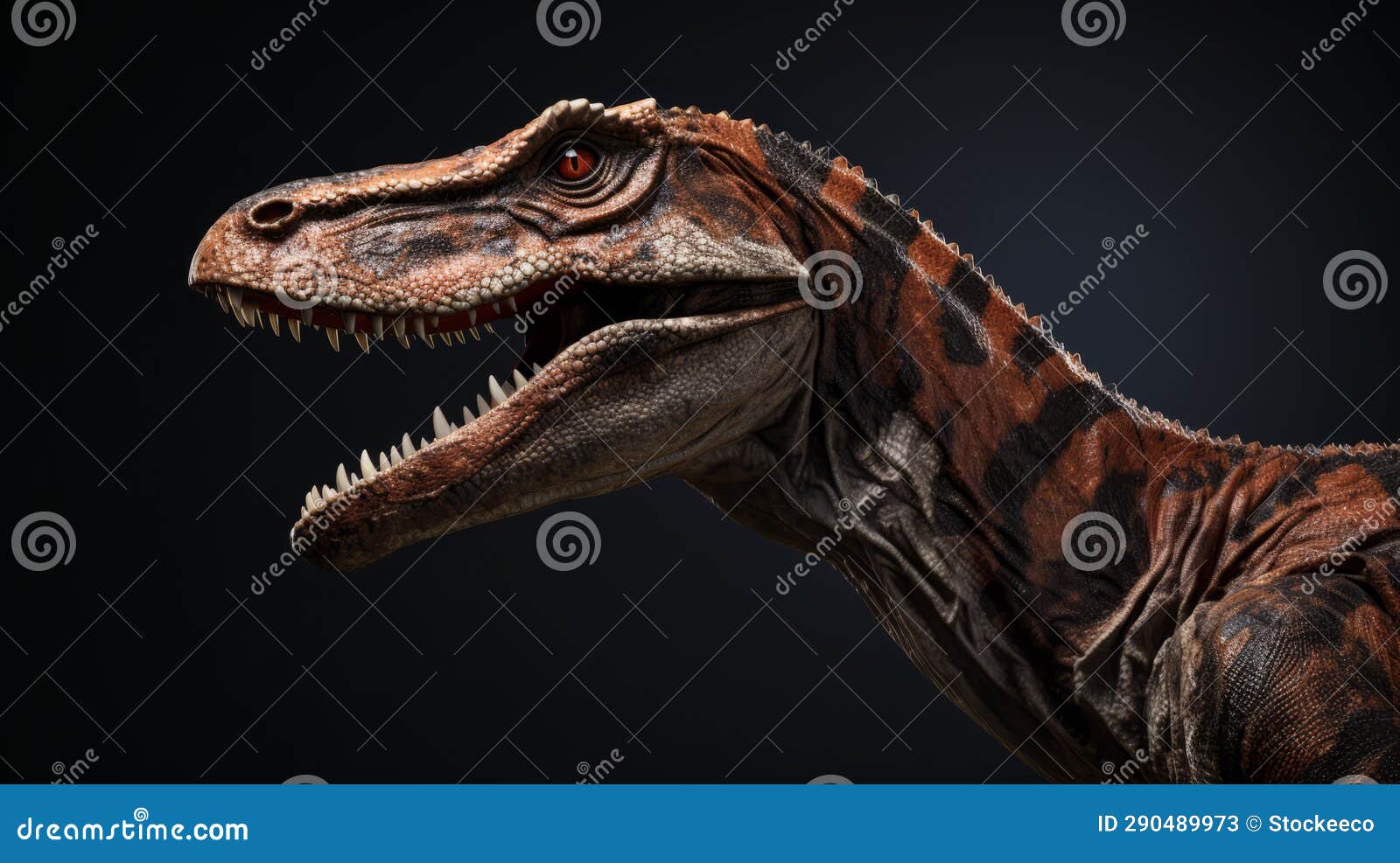Realistic 3d Rendering of Plateosaurus Sculpture with Highly Detailed ...
