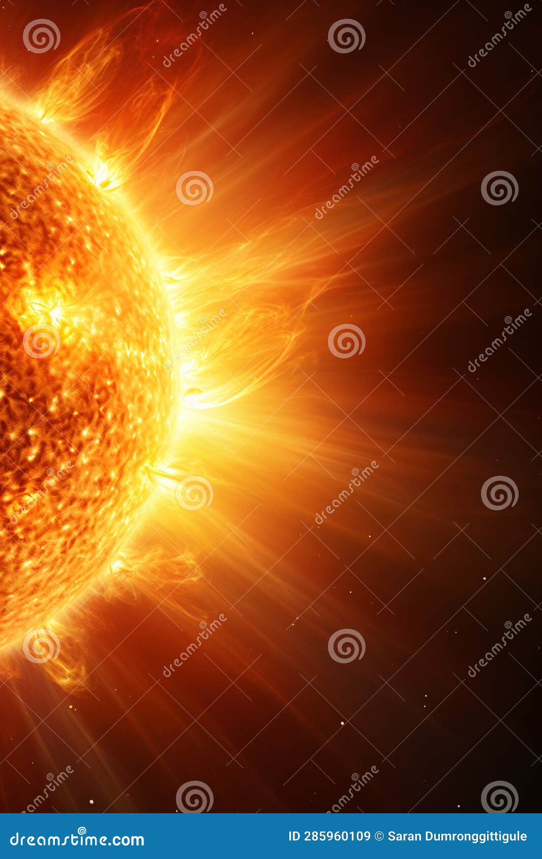 Hyper-realistic Image of the Sun S Surface Showcasing the Raw Power of ...