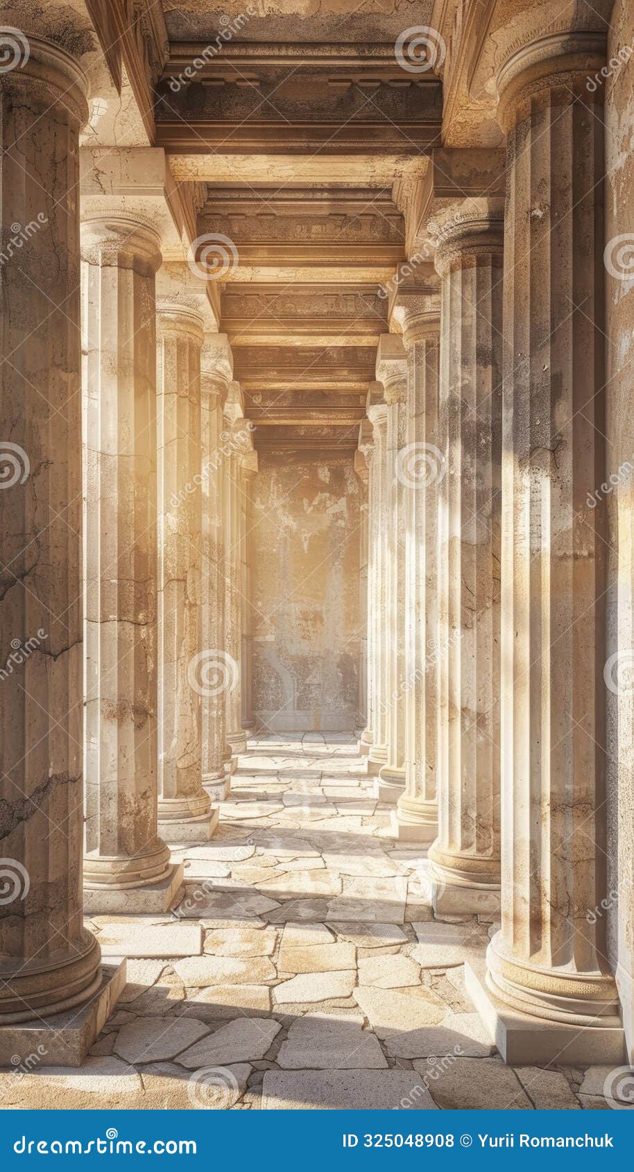 Corridor In An Ancient Egyptian Pyramid Royalty-Free Stock Image ...