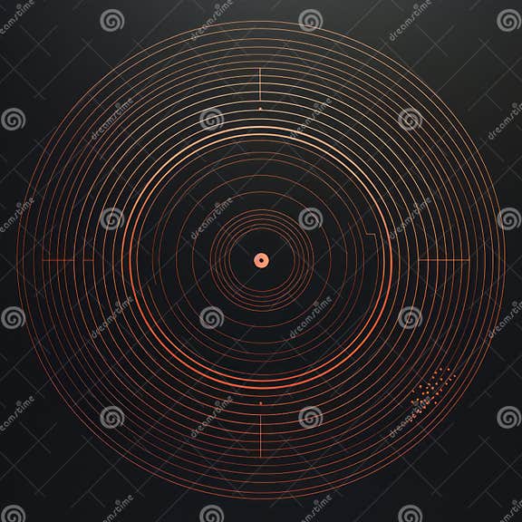 Hyper-realistic Sci-fi Circle Design for Indie Record Stock ...