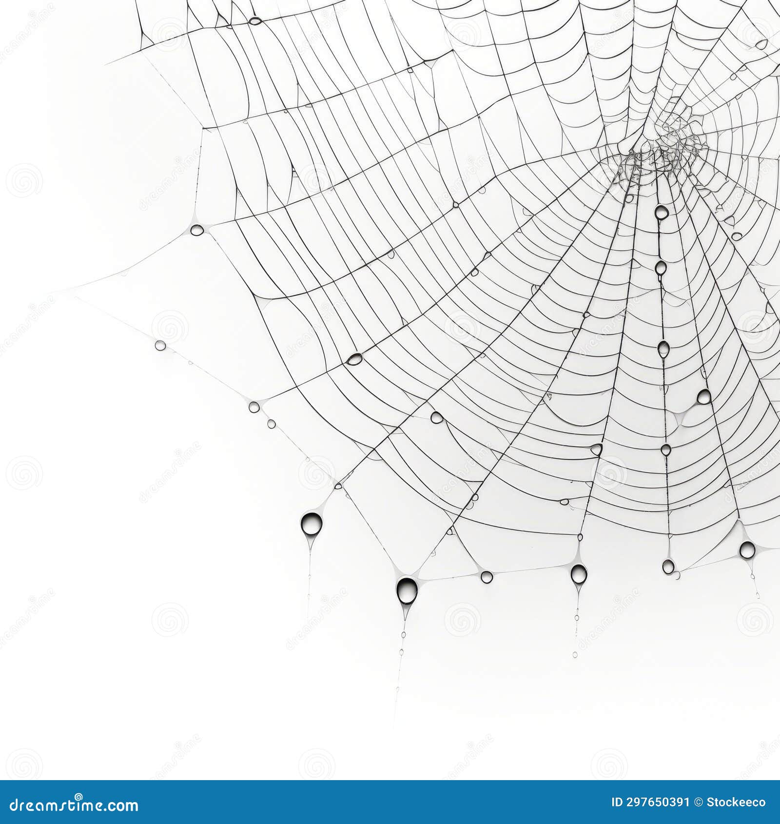 Hyper-realistic Sci-fi Spiderweb Illustration with Innovative Design ...