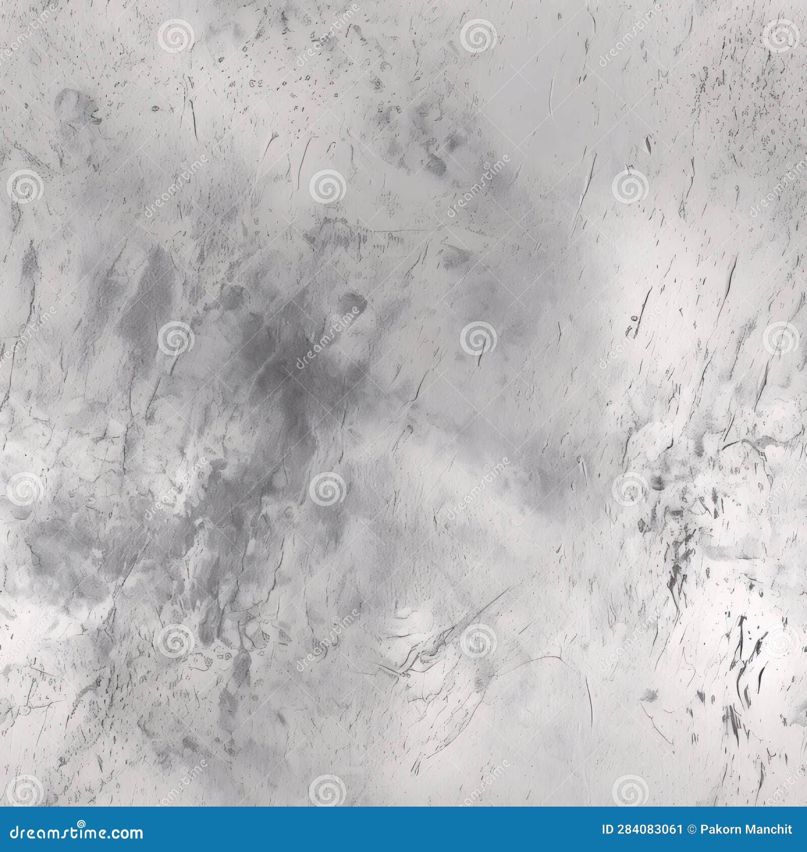 Hyper-realistic Seamless Gray Concrete Texture. Stock Illustration ...