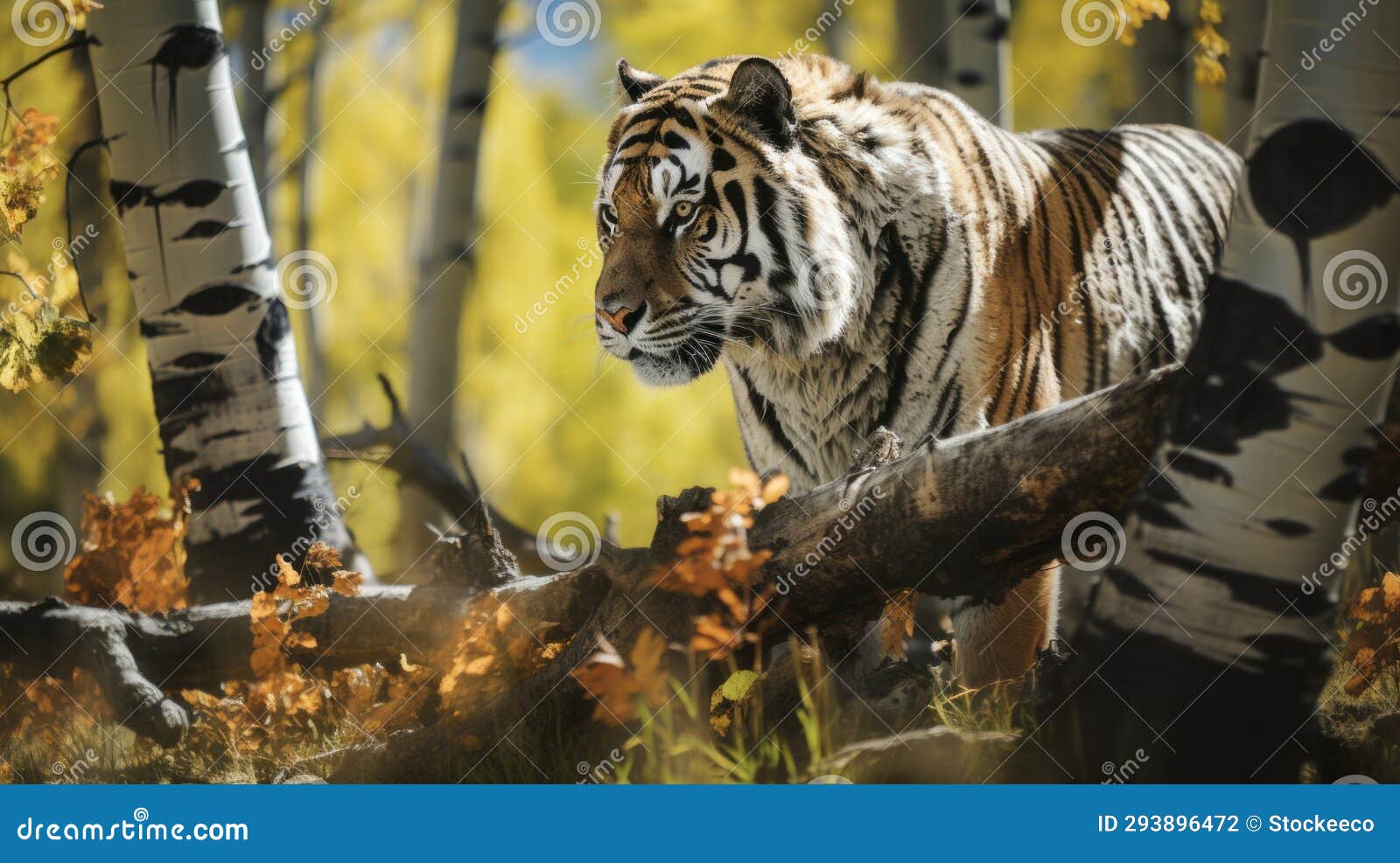 Hyper Realistic Tiger Portrait in Unreal Engine 5 Stock Illustration ...