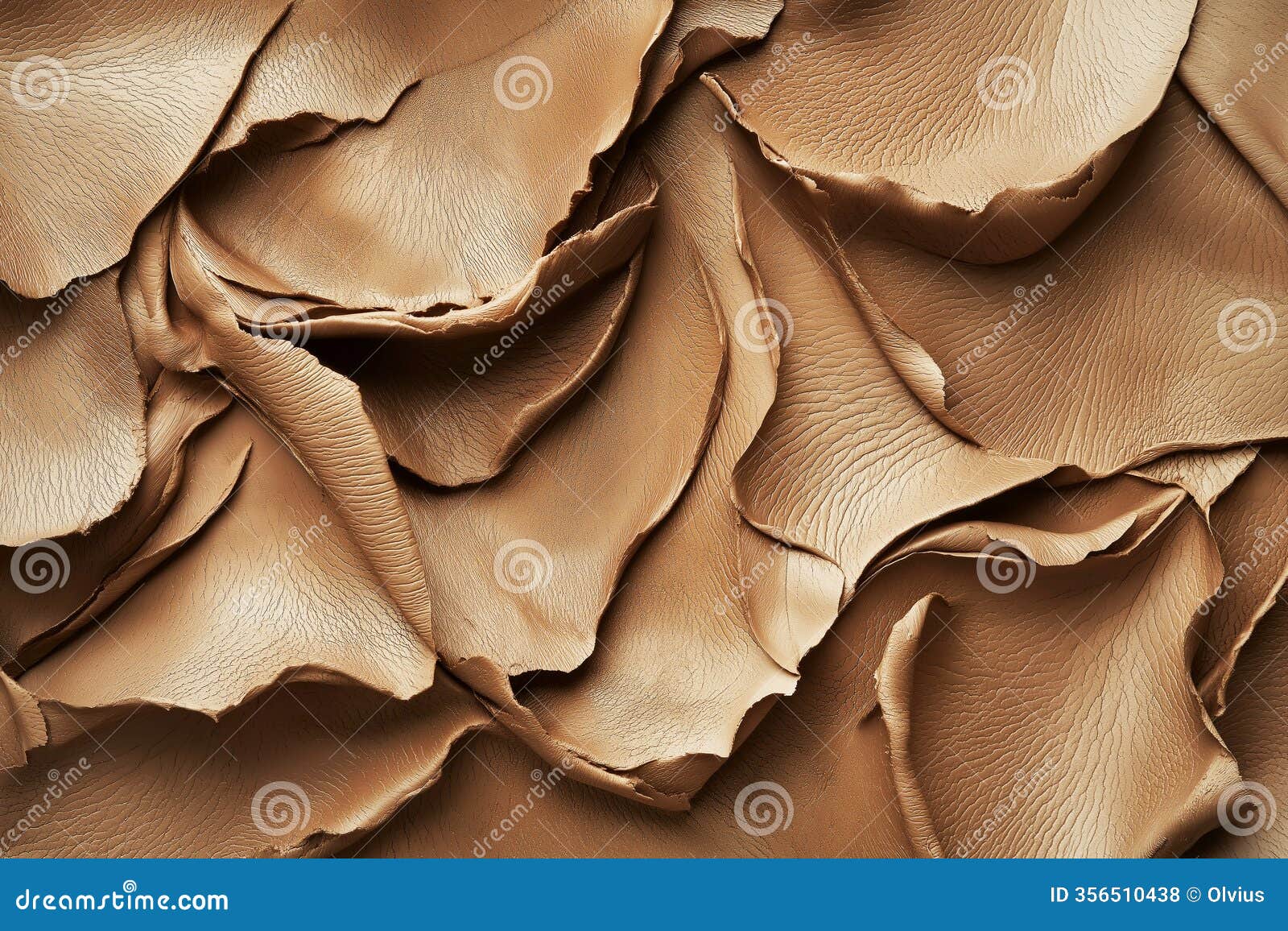 Soft Mocha Mousse Botanical Pattern Vector Illustration | CartoonDealer ...