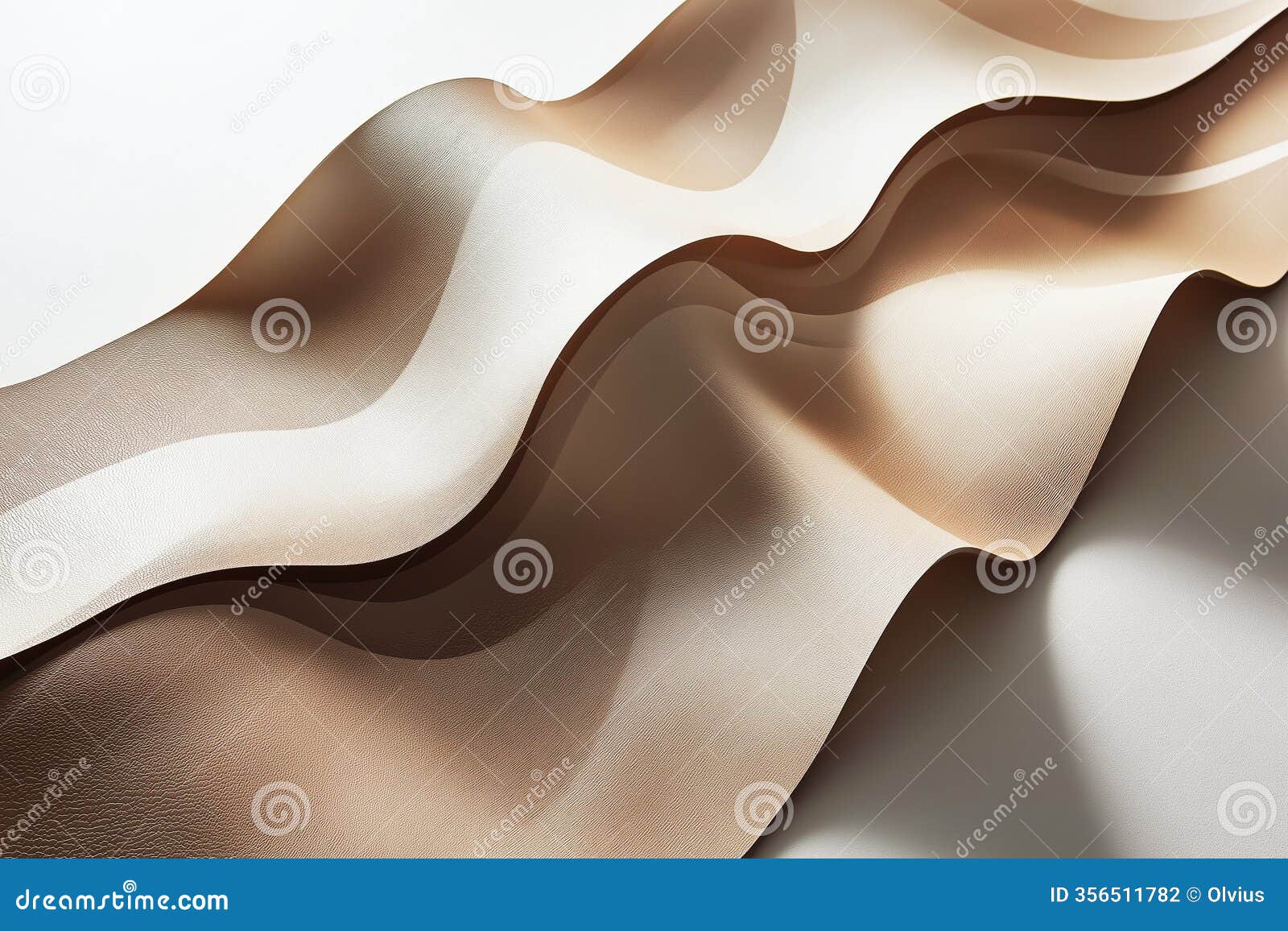 Soft Mocha Mousse Botanical Pattern Vector Illustration | CartoonDealer ...