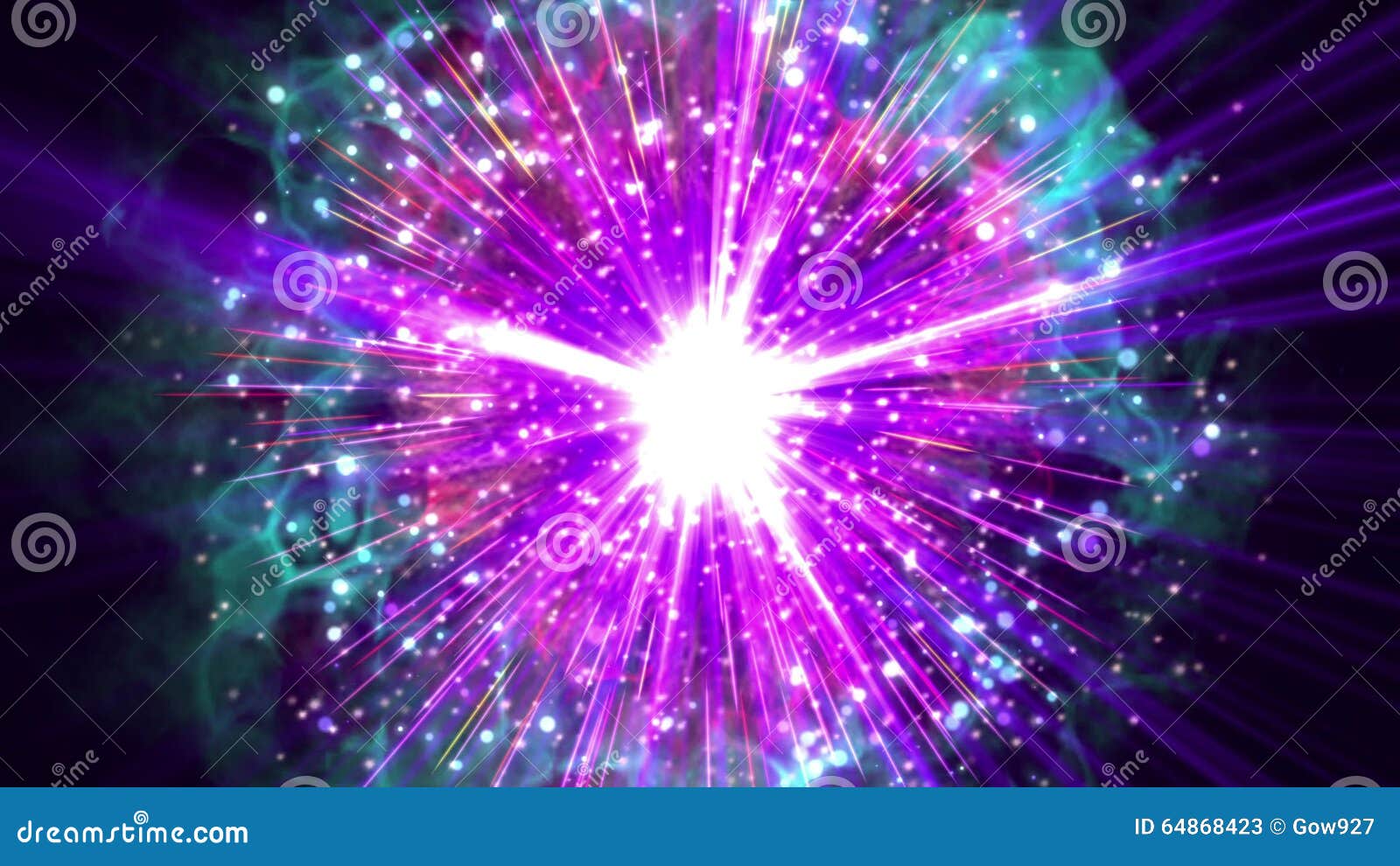 Hyper Supernova or Bigbang Blast with Lightning, Thunder Bolt, Shock ...