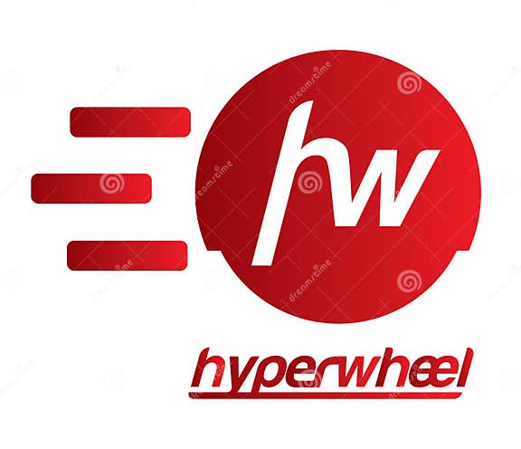 Hyper Wheel Logo Design stock vector. Illustration of emblem - 81260375
