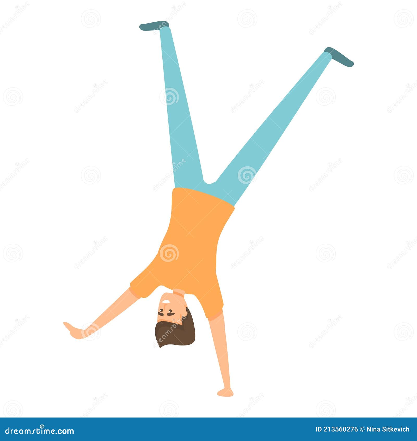 Hyperactive Behavior Icon, Cartoon Style Stock Vector - Illustration of ...