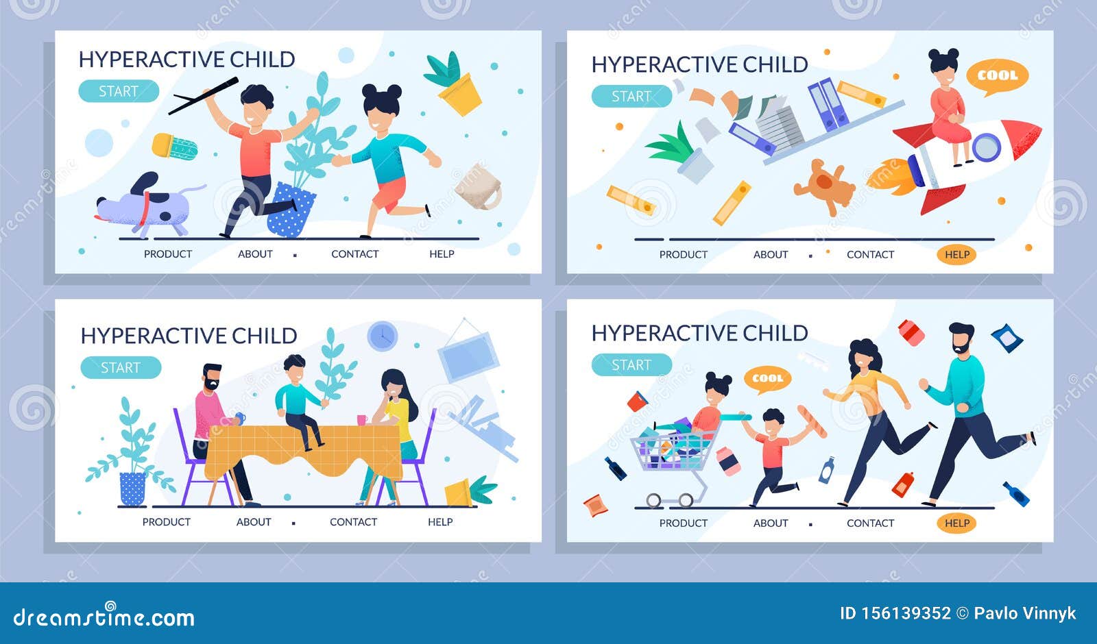 Hyperactive Stock Illustrationen, Vektors, & Klipart – (1,229 Stock ...
