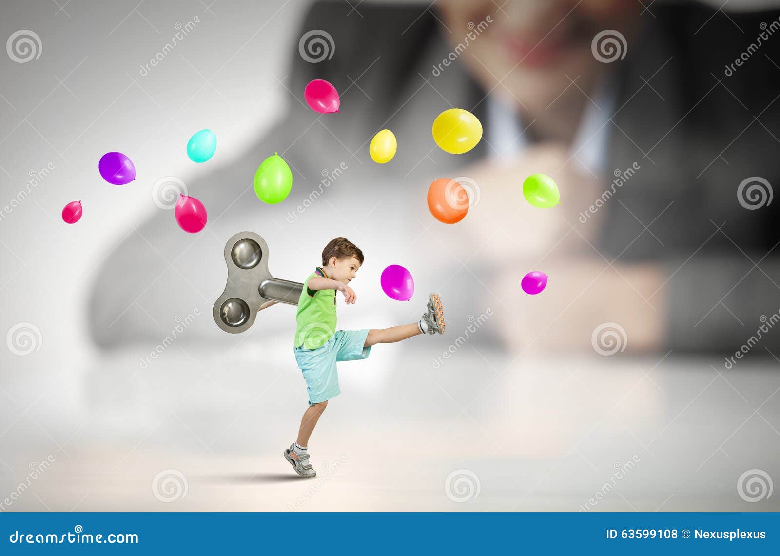 Hyperactive happy child stock photo. Image of active - 63599108
