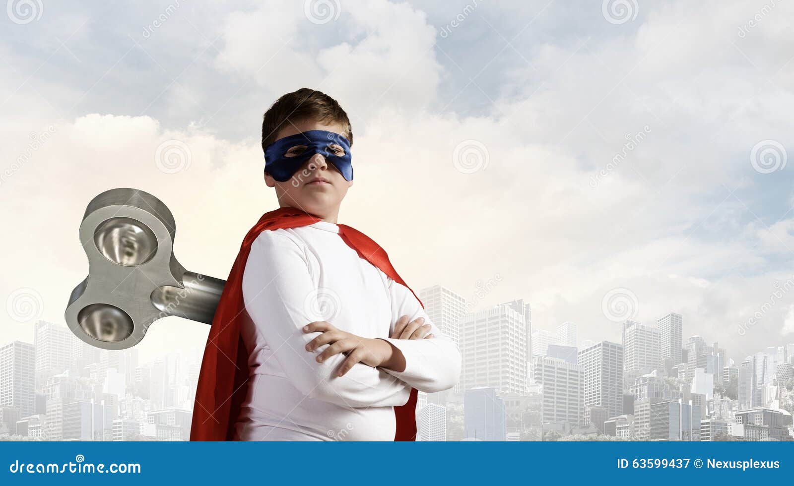 Hyperactive super child stock image. Image of cape, wind - 63599437
