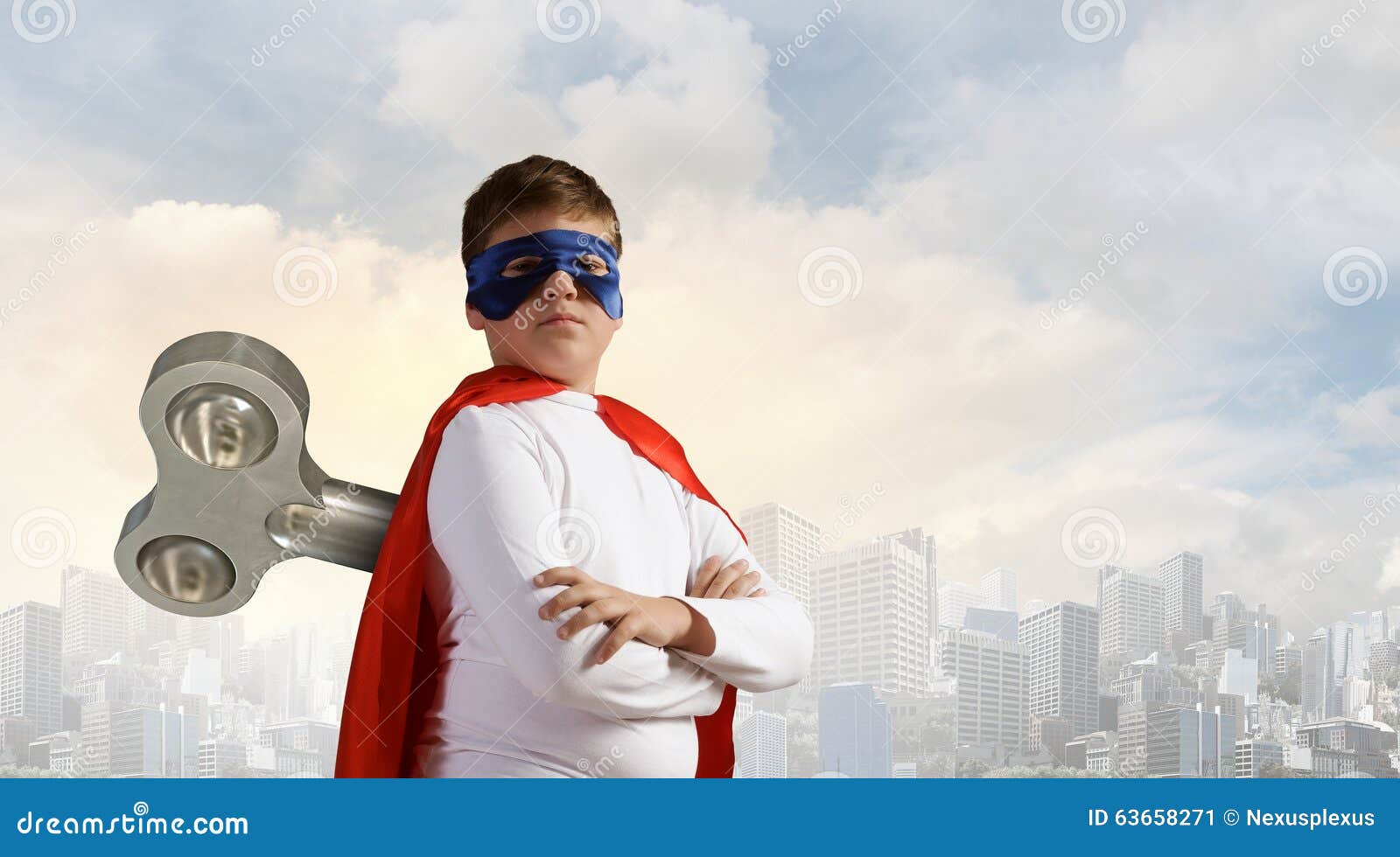 Hyperactive super child stock image. Image of wind, energy - 63658271
