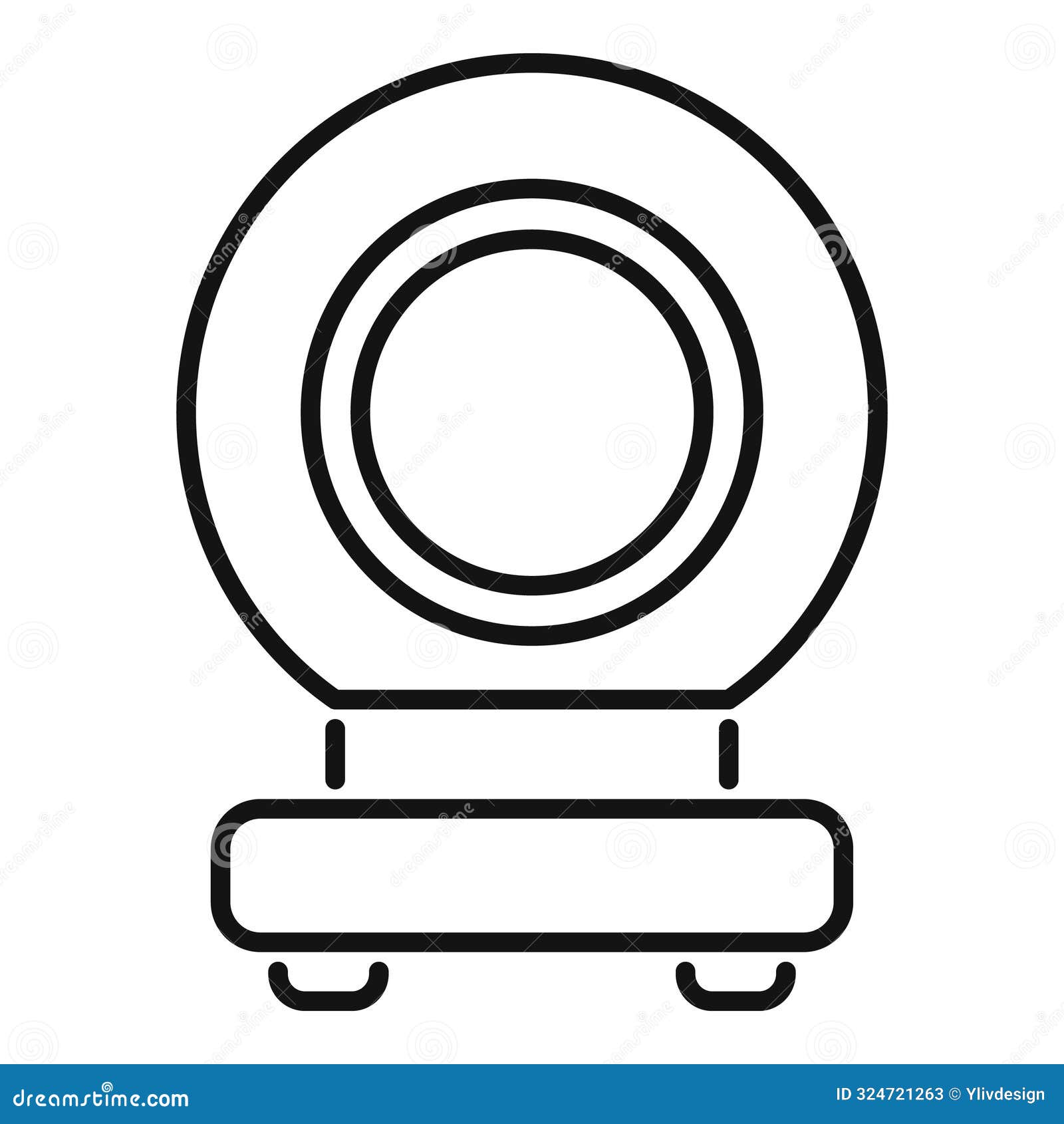 Futuristic Hyperbaric Chamber For Health And Wellness Treatment With A ...