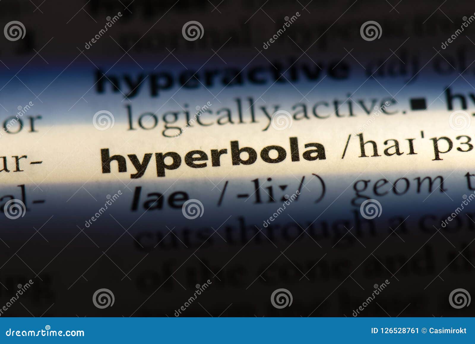 Hyperbola stock image. Image of macro, concept, paper - 126528761