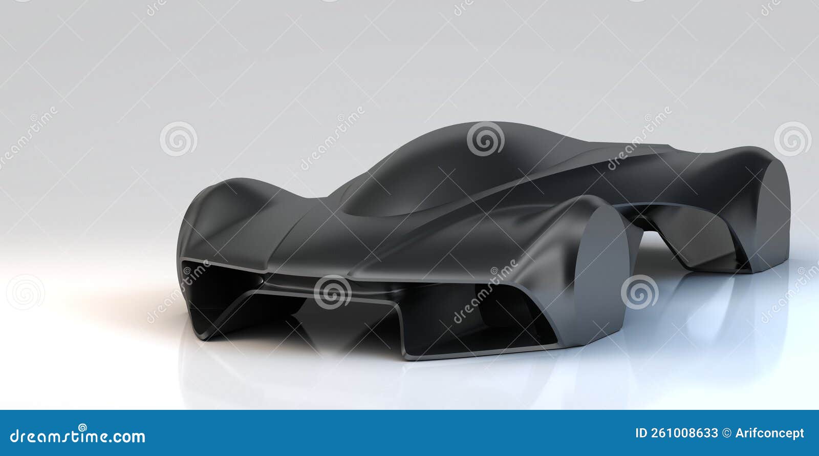 Hypercar Body_2 stock illustration. Illustration of body - 261008633