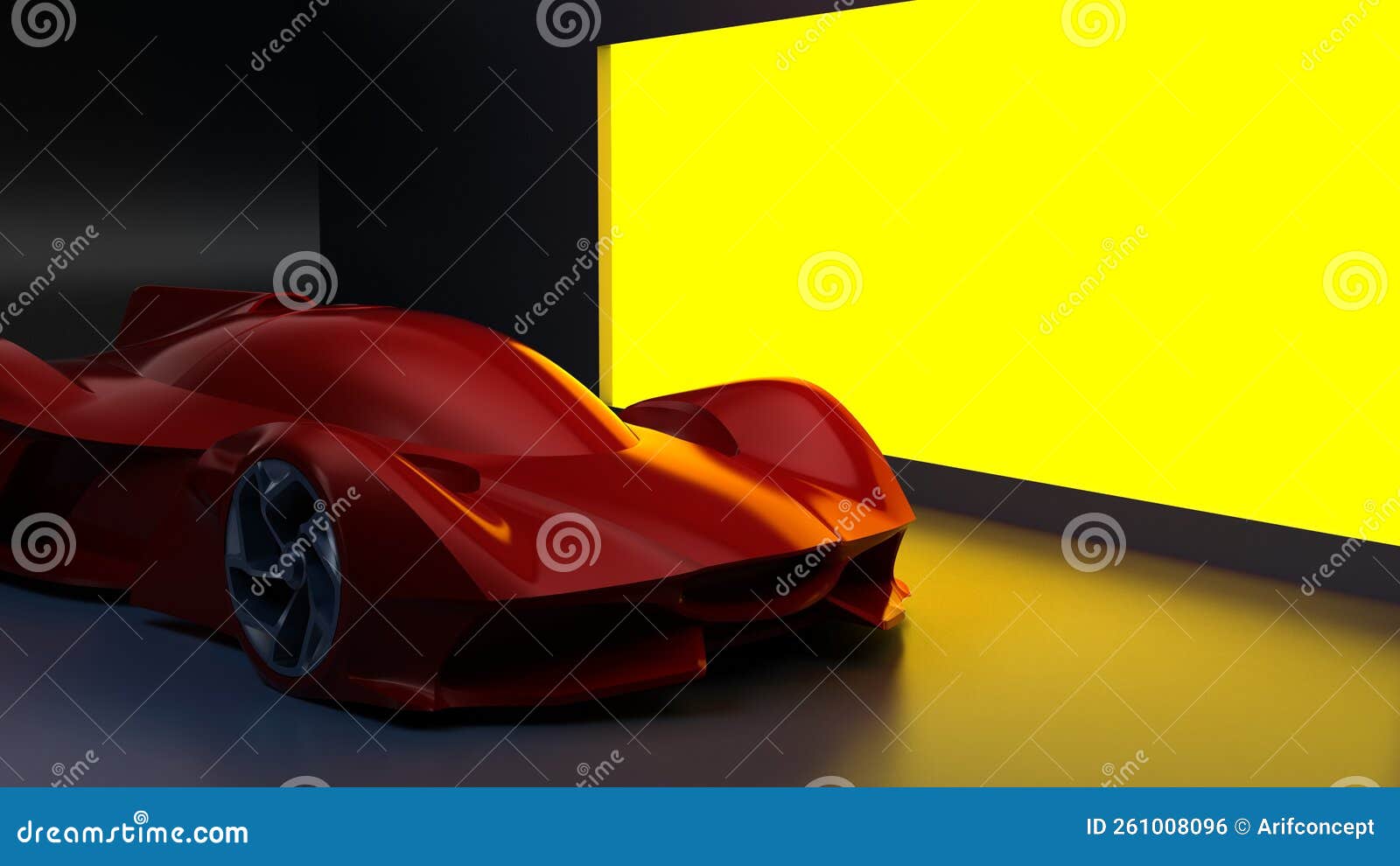 Hypercar design_1 stock illustration. Illustration of luxury - 261008096