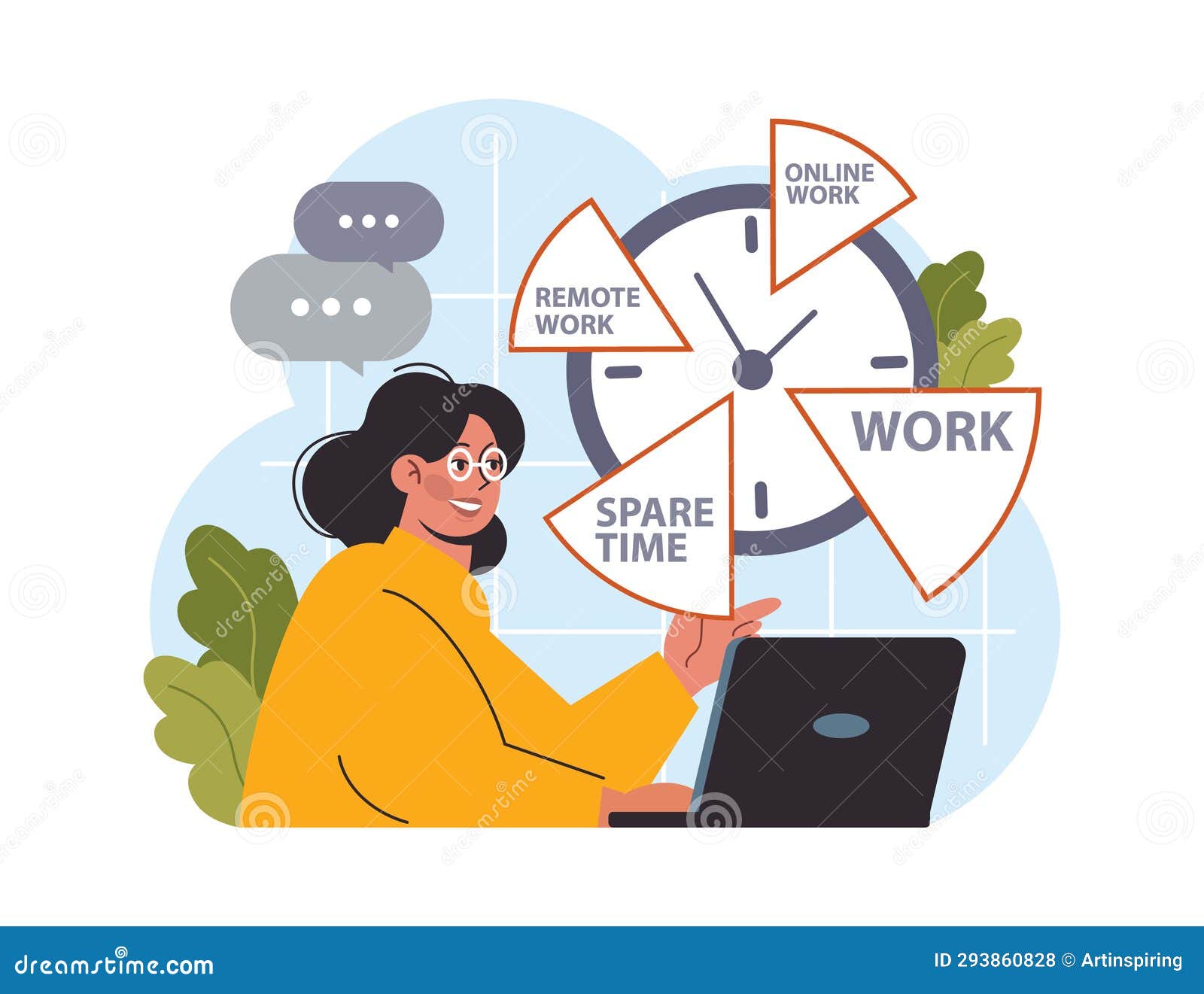 Hyperfocus. Focus and Concentration Skill Stock Vector - Illustration ...