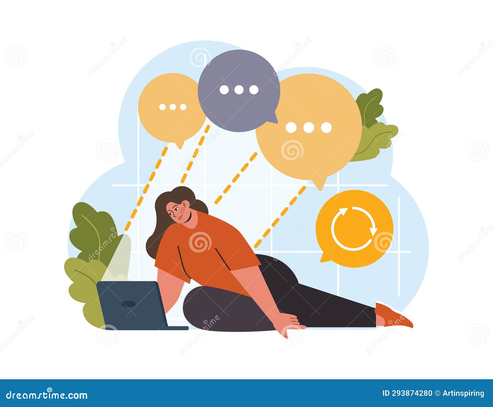 Hyperfocus. Focus and Concentration Skill Stock Vector - Illustration ...