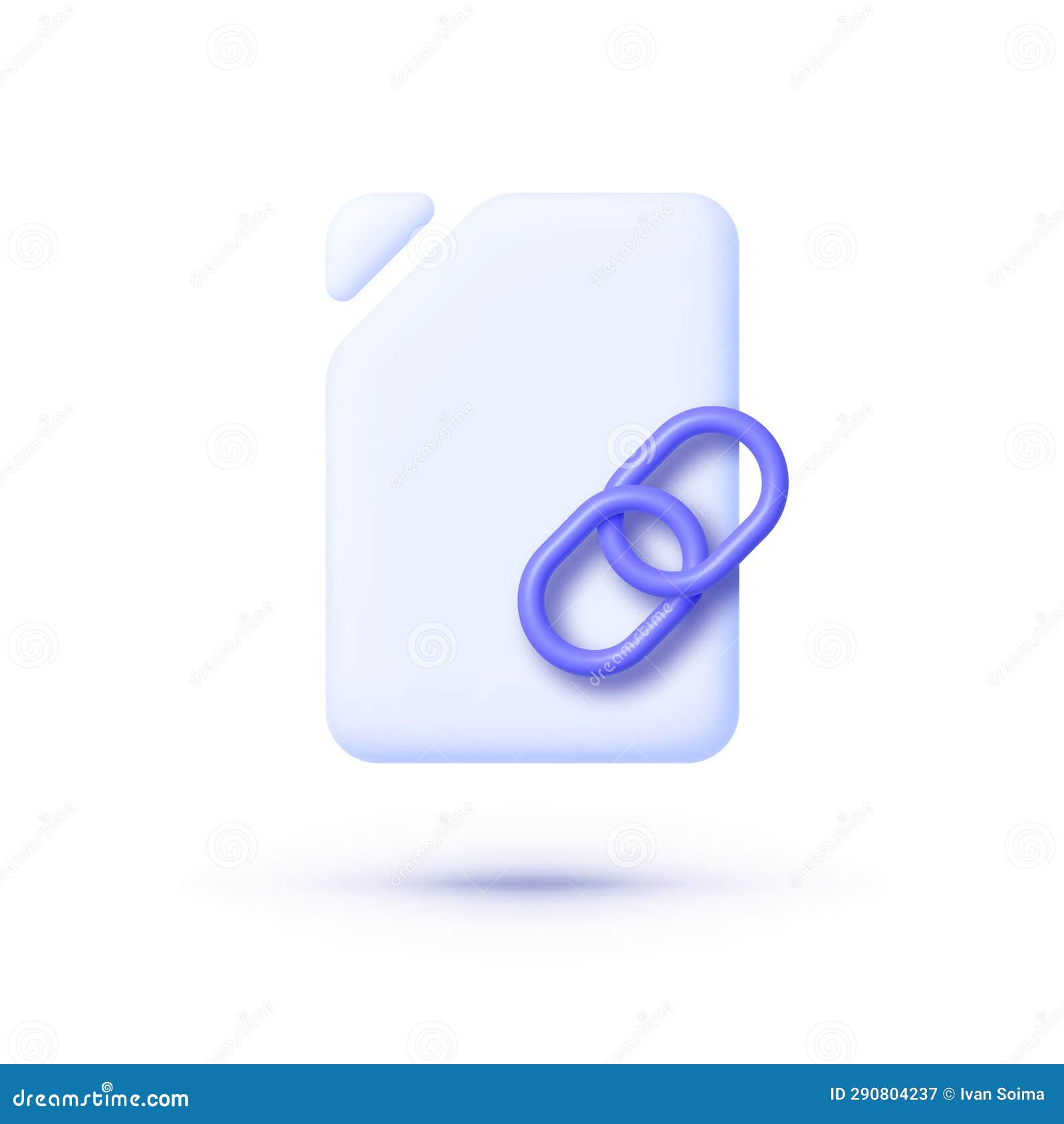 Hyperlink Document 3d, Great Design for Any Purposes. Business Concept ...