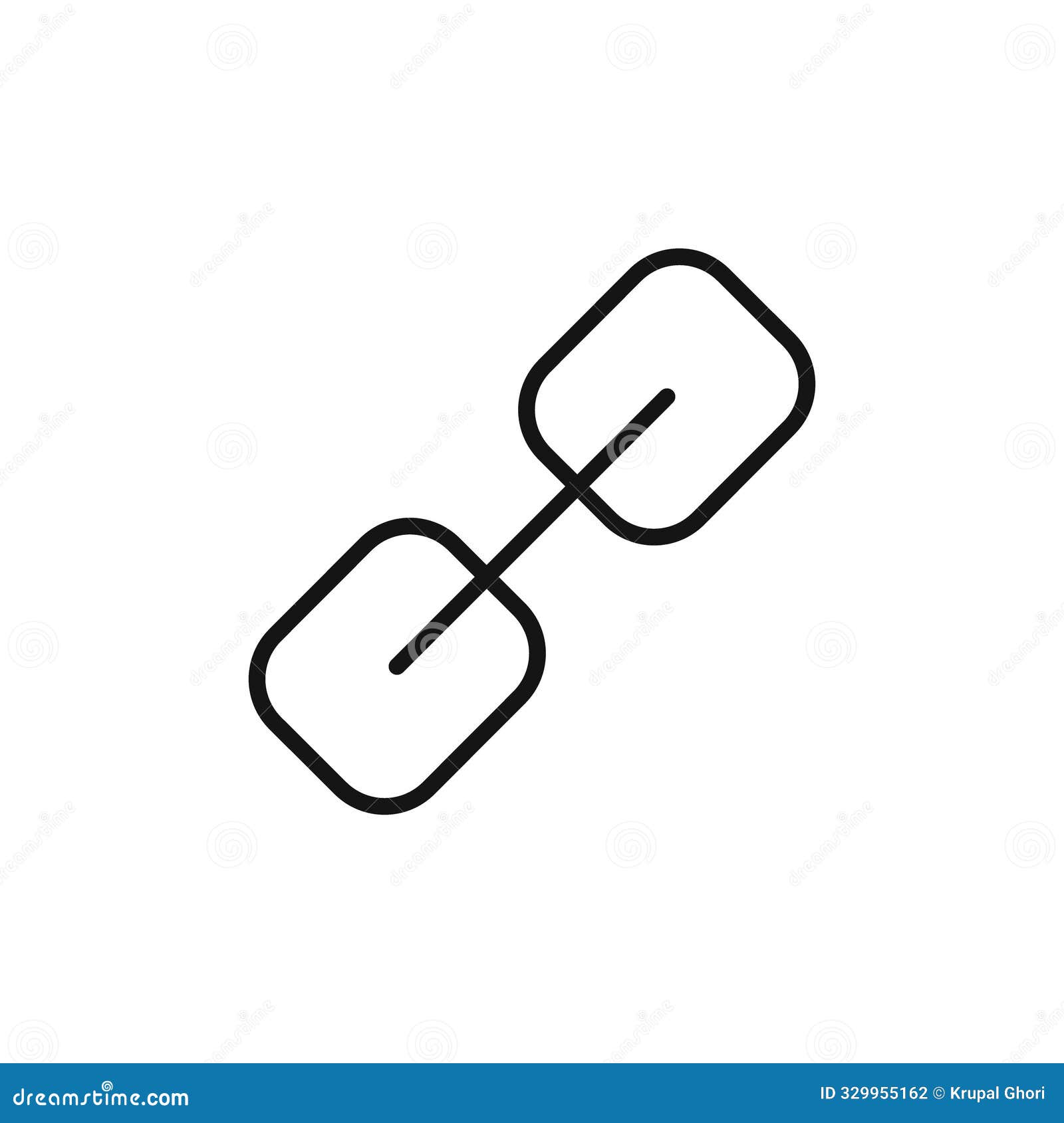 Hyperlink Icon Perfect for Web Links and Connectivity Stock ...