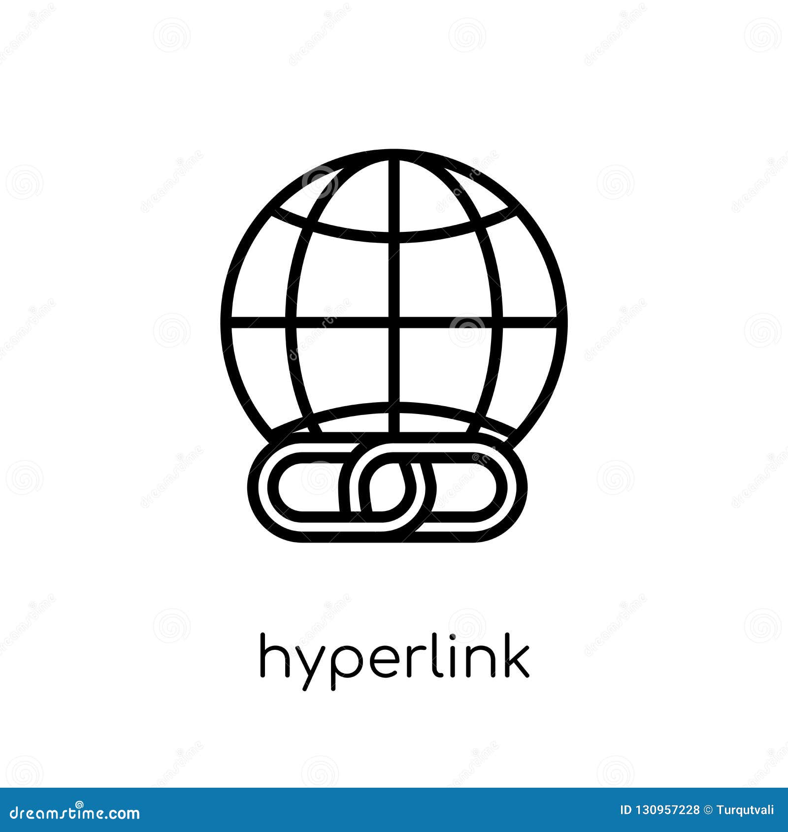 Hyperlink Icon. Trendy Modern Flat Linear Vector Hyperlink Icon Stock ... Hyperlink Icon. Trendy Modern Flat Linear Vector Hyperlink Icon Stock ...