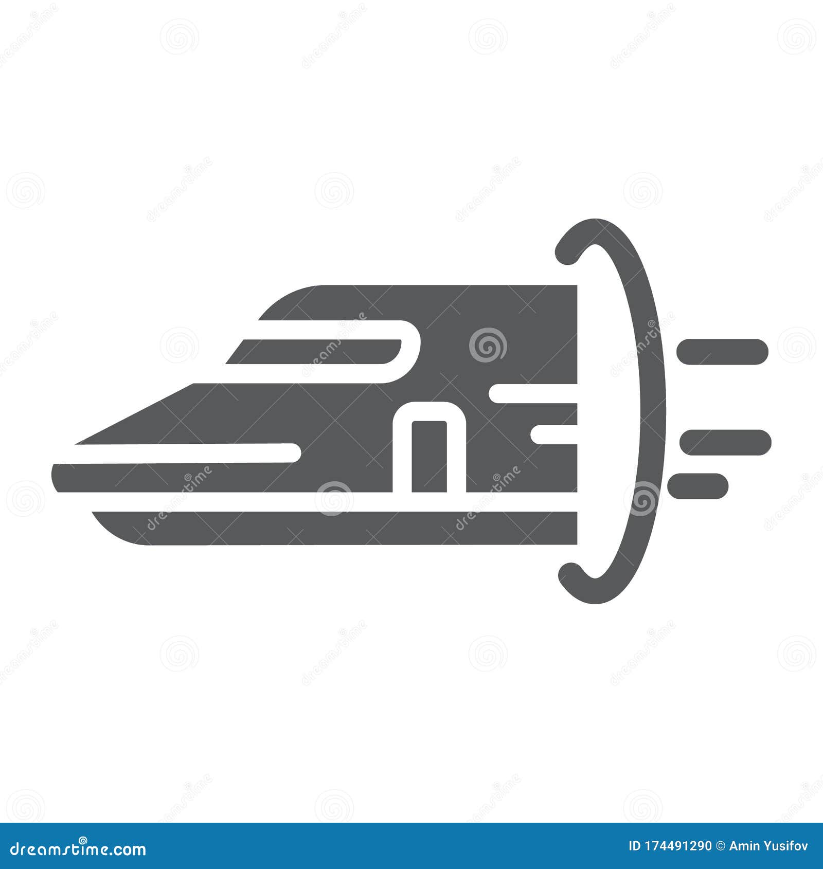 Hyperloop Future Public Transport Royalty-Free Cartoon | CartoonDealer ...