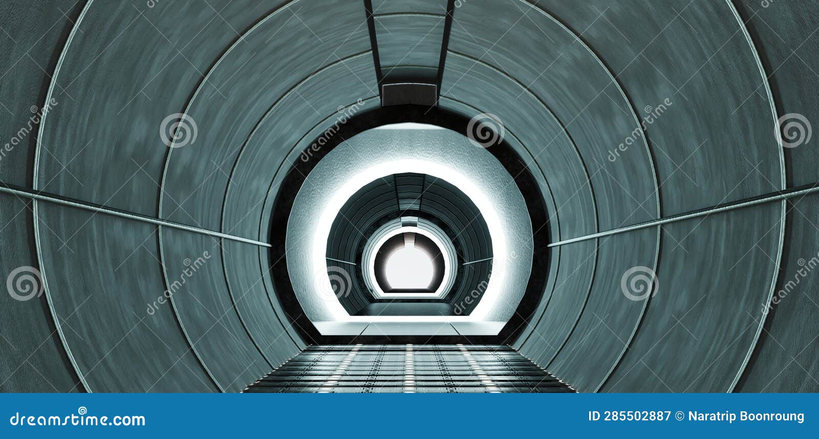 Hyperloop Pipe Technology Modern Neon Light Show Room Sci Fi Neon Laser ...