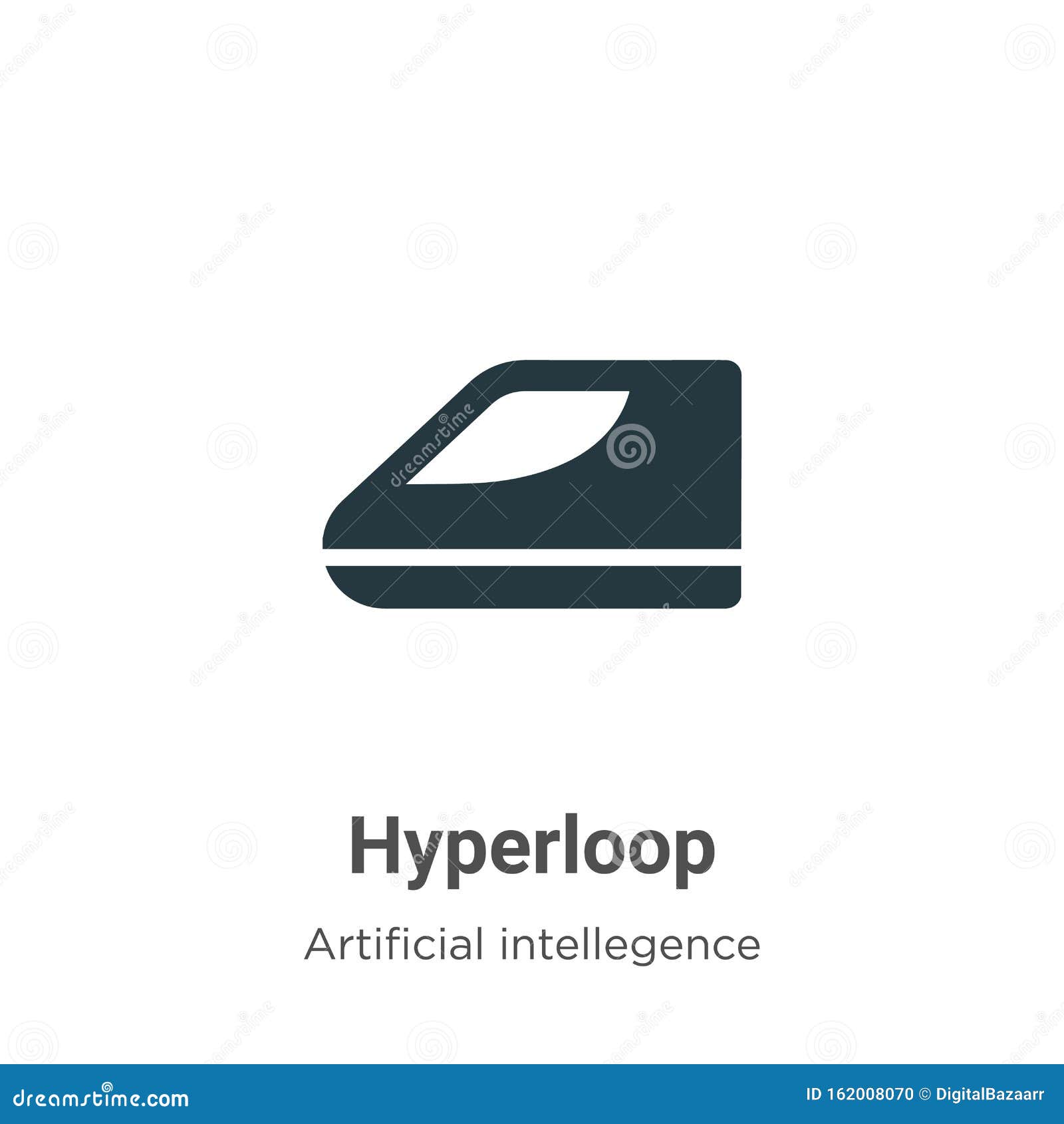 Hyperloop Future Public Transport Royalty-Free Cartoon | CartoonDealer ...