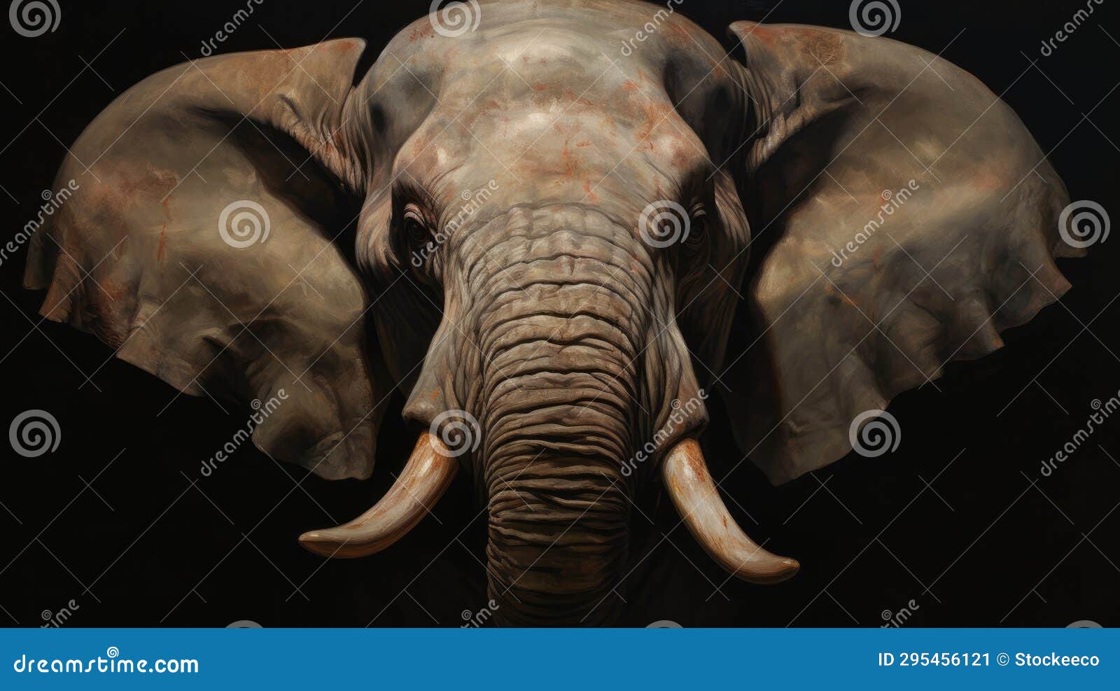 Hyperrealistic Elephant Illustration by Joshua Hoffine: Scary and ...
