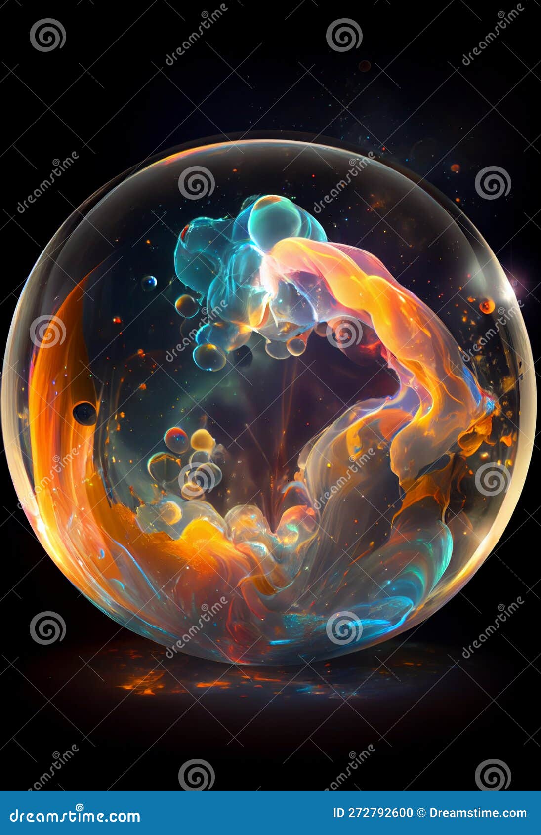 Hyperrealistic Supernova Explosion. AI Generated Stock Illustration ...