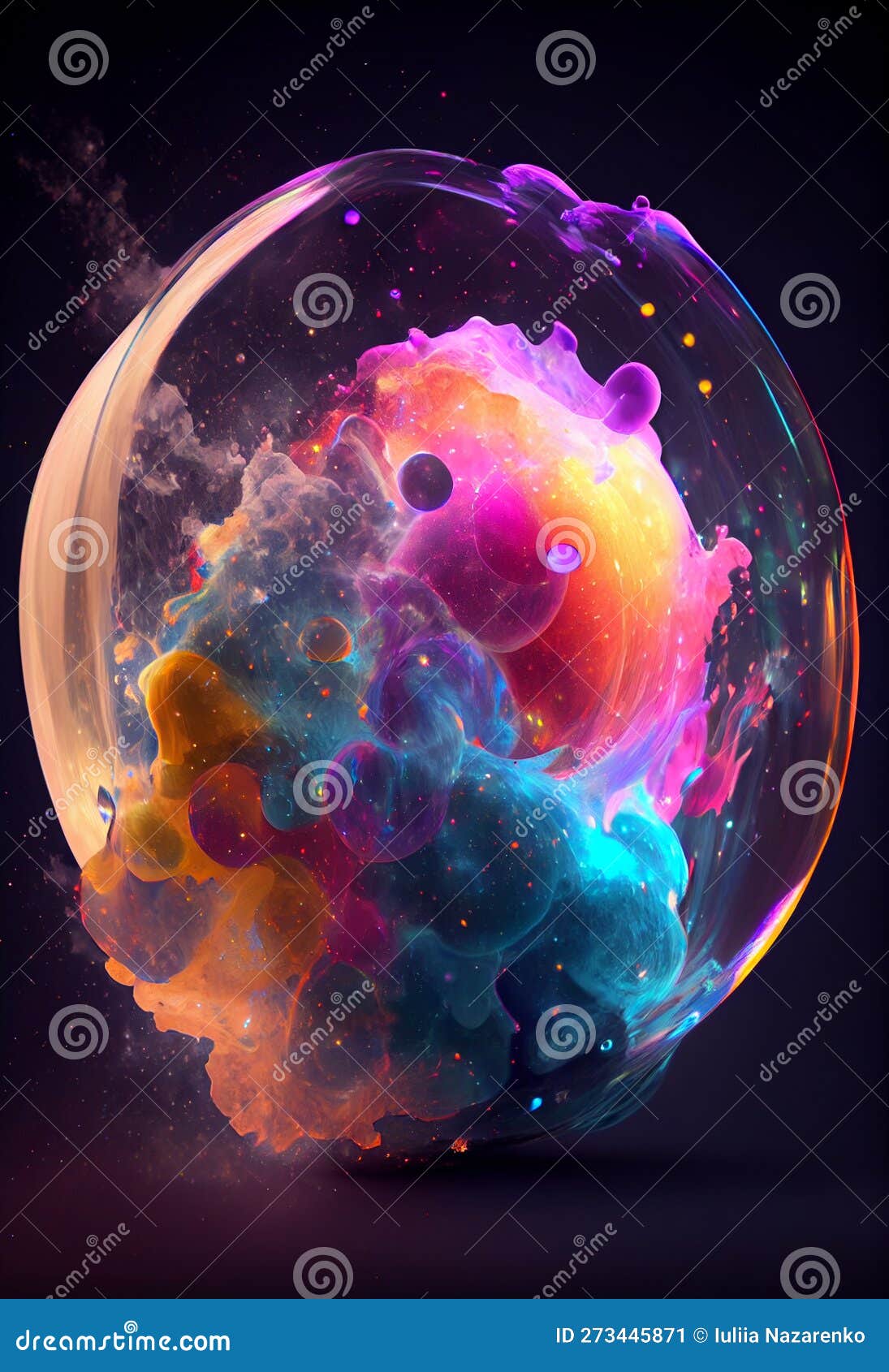 Hyperrealistic Supernova Explosion. AI Generated Stock Illustration ...