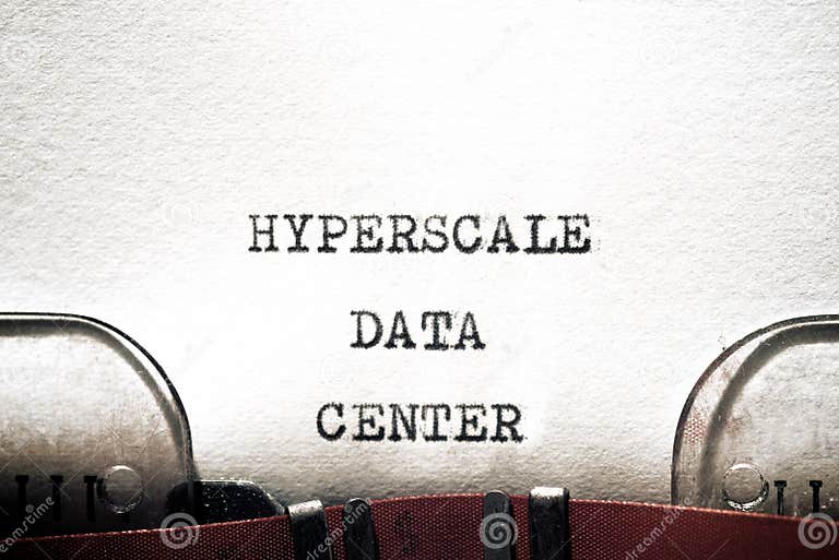 Hyperscale Data Center Concept Stock Image - Image of scale, center ...