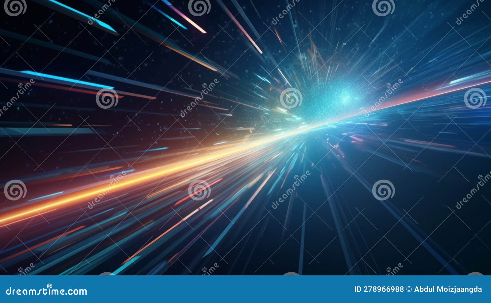 Hyperspace Jump through the Stars To a Distant Space Speed of Light ...