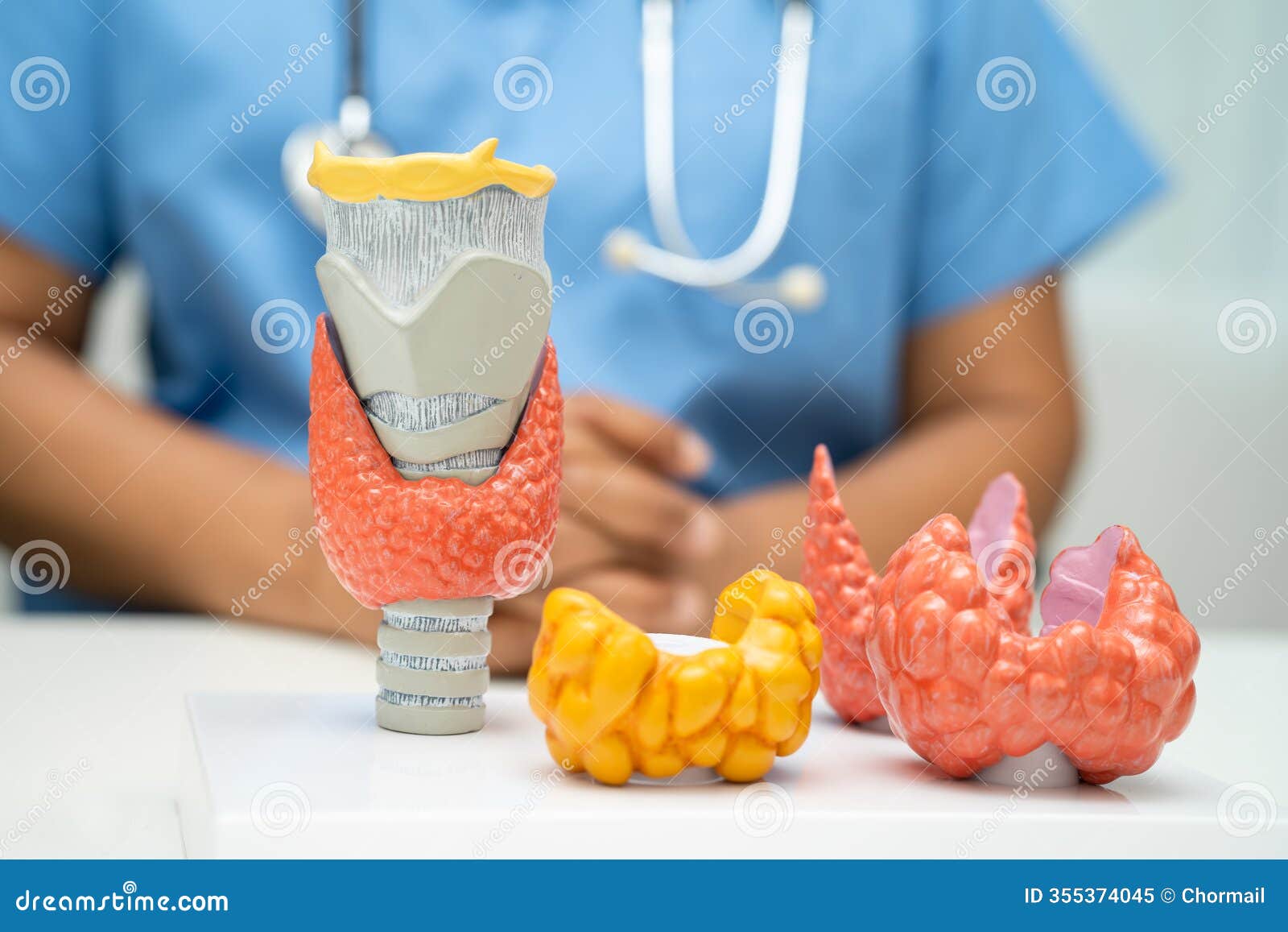 Hyperthyroidism, Overactive Thyroid, Thyroid Lymphoma, Asian Doctor ...