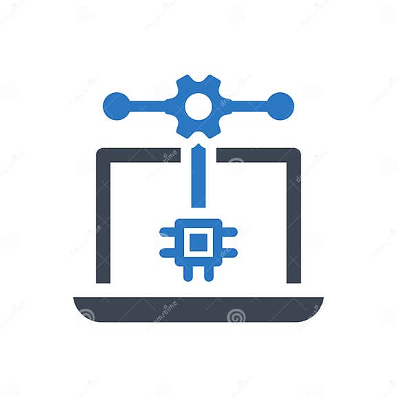 Hypervisor icon stock vector. Illustration of symbol - 219956935