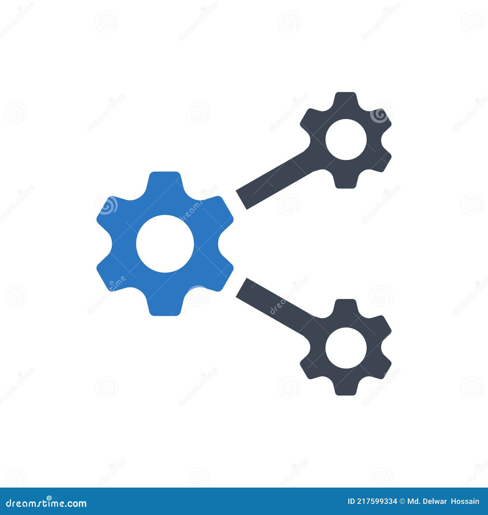 Hypervisor icon stock vector. Illustration of network - 217599334