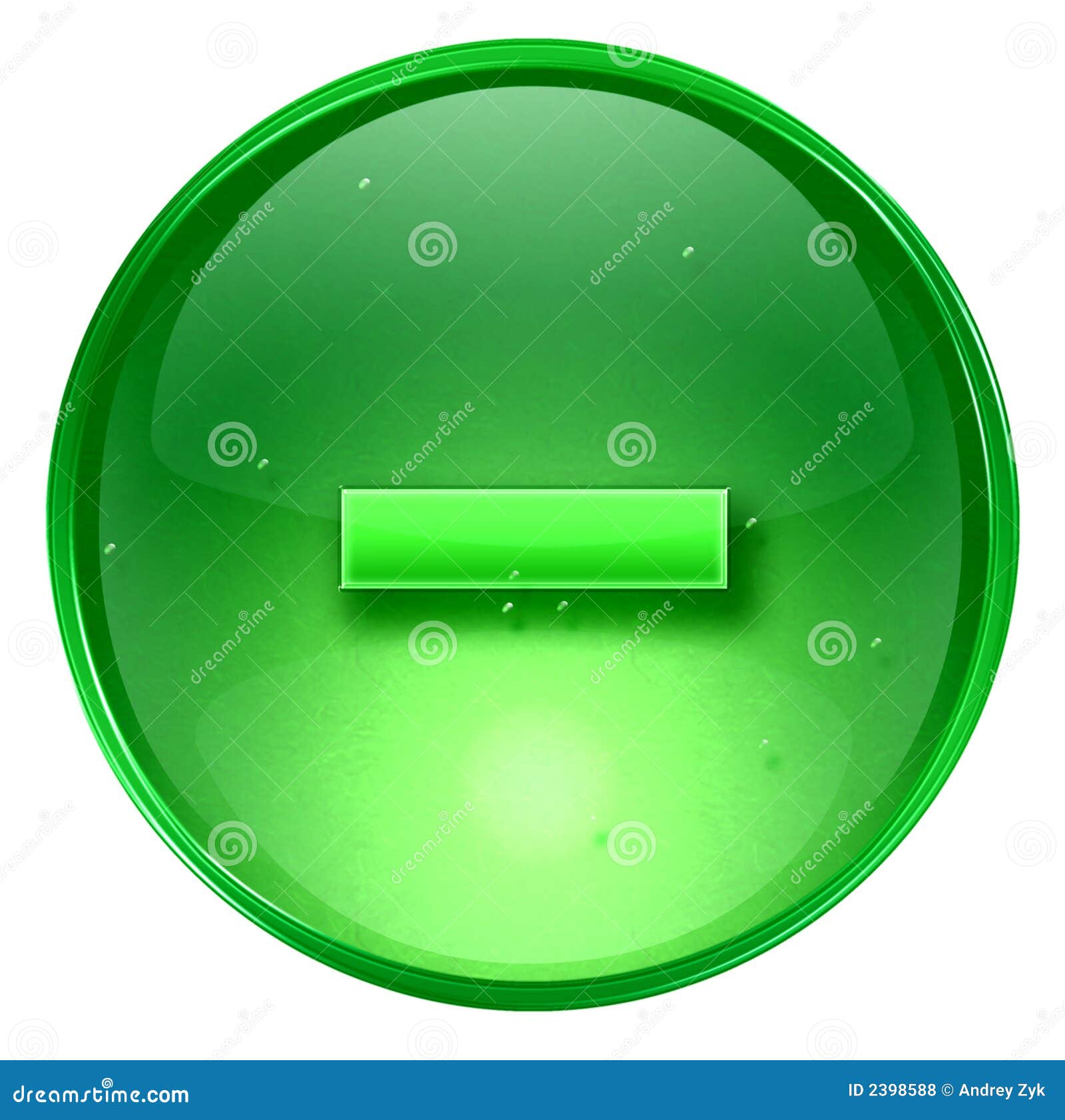 Hyphen icon. stock illustration. Illustration of glass - 2398588