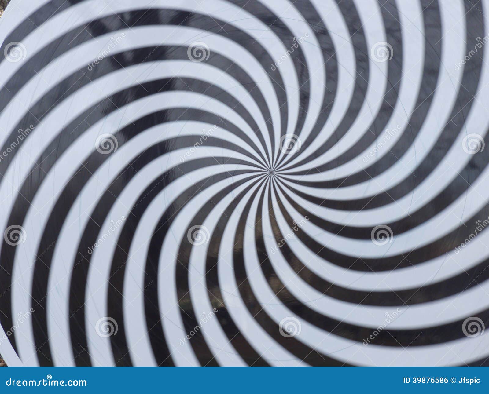 Hypnosis Spiral Pattern. Optical Illusion. Vector | CartoonDealer.com ...