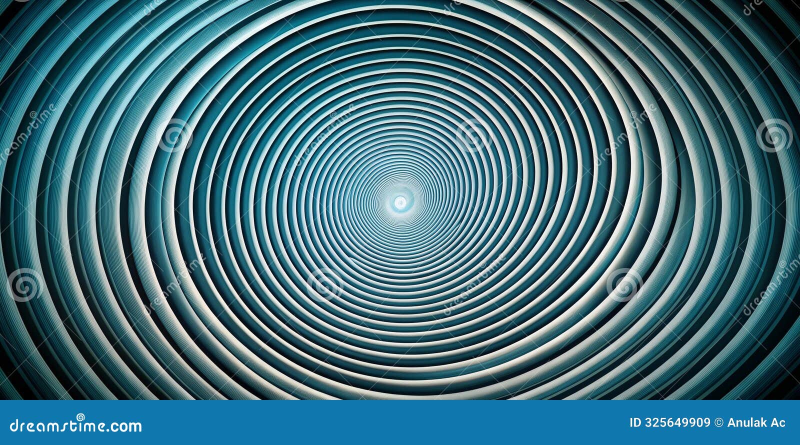 Hypnosis Visualisation Conept Endless Spiral Royalty-Free Cartoon | CartoonDealer.com #242789750