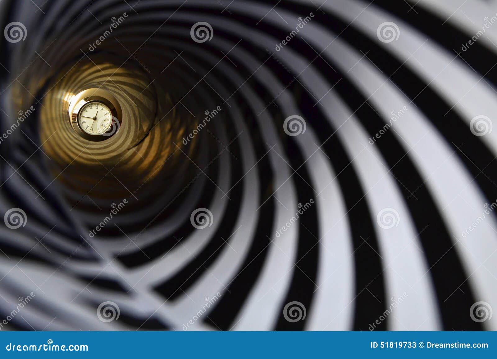 Hypnotic clocks stock image. Image of black, clocks, white - 51819733